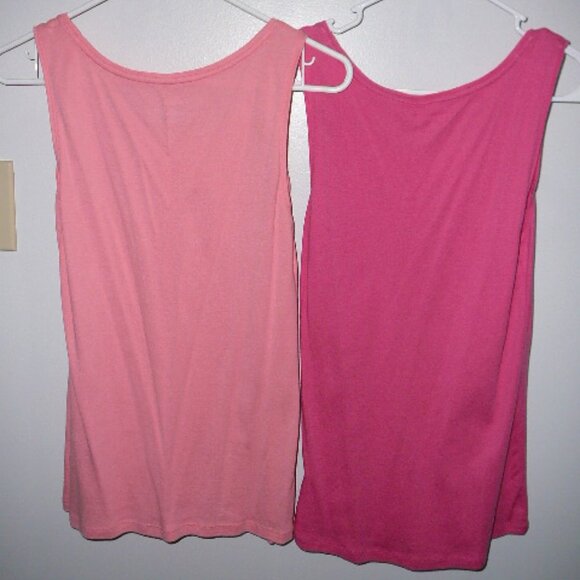 croft & barrow | Tops | 2 Croft Barrow Ribbed Sleeveless Tank Tops ...
